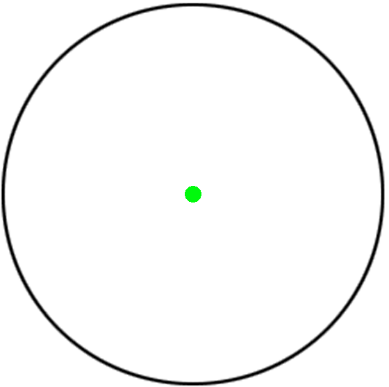 Central Dots Optical Illusion