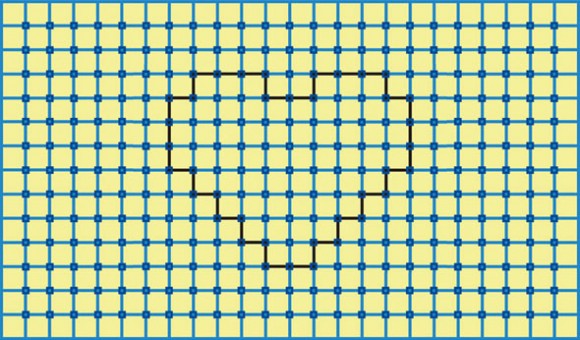 Neon Heart Optical Illusion