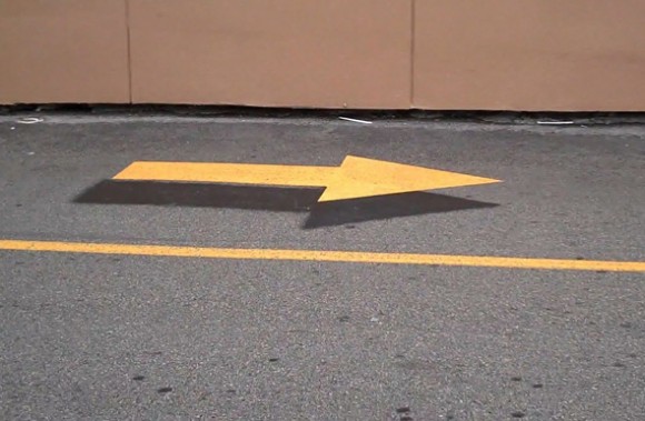 Floating Arrow Illusion