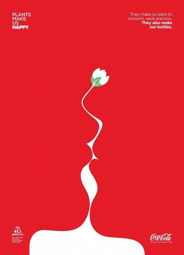 Coca-Cola Illusions for Plants Make Us Happy Campaign