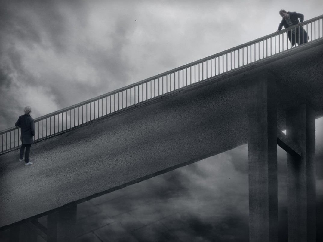 Surreal Bridge Illusion
