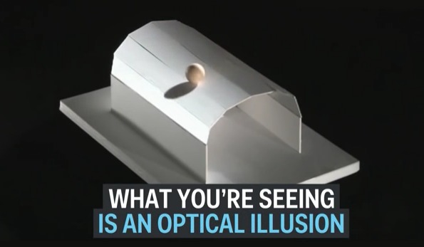 VIDEO: Some Gravity Defying Amazing Optical Illusions!