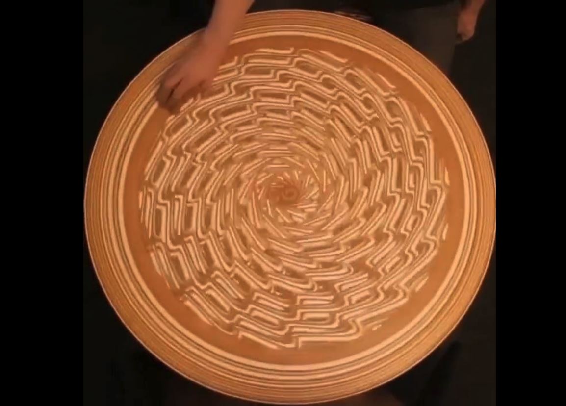 Hypnotizing Clay Art